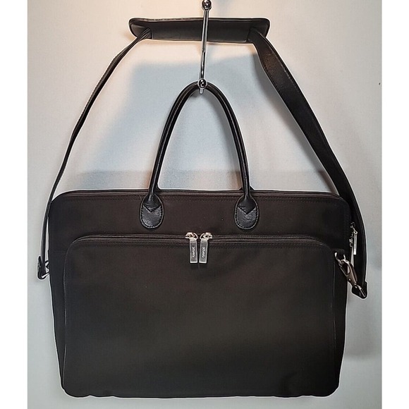 HOBO | Bags | Hobo International Nylon Padded Shoulder Laptop Bag Tote ...